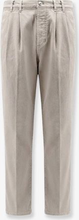 Brunello Cucinelli Stretch canvas trousers - BRUNELLO CUCINELLI - gender_Man