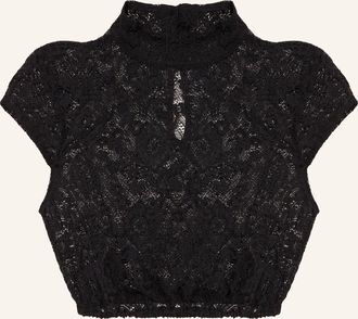 Hammerschmid Hammerschmid Dirndlbluse Babsi Aus Spitze schwarz