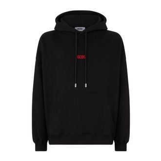 GCDS Clown Print Hoodie - - Sweatshirts & Hoodies - Herren - Schwarzk - 2XL