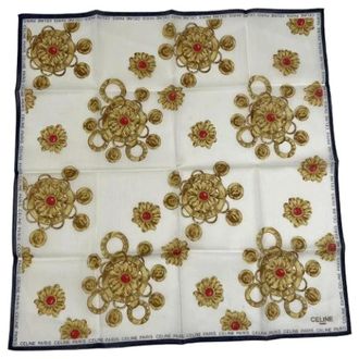 Celine Foulard en soie Pre-owned - Femme - Pre-owned - Multicolore - Taille: ONE Size
