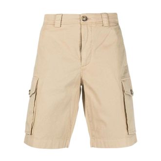 Woolrich Straight-Leg Baumwollshorts - - Shorts - Herren - Beige - W30