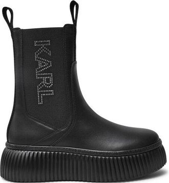 Karl Lagerfeld Klassische Stiefeletten KL42343 Schwarz