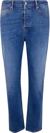 Nine In The Morning Straight Leg Jeans - Blau