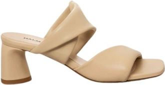 Halmanera Femme, Chaussures, Beige, Taille: 38 EU Sandalo sabot