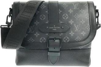 Louis Vuitton Sac bandouli&egrave;re vintage doccasion - Femme - Pre-owned - Noir - Taille: ONE Size