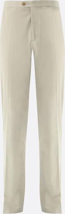 van Laack Hose aus Baumwolle mit Straight Leg