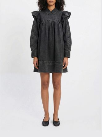 Ganni Kleid GANNI Damen Farbe Schwarz