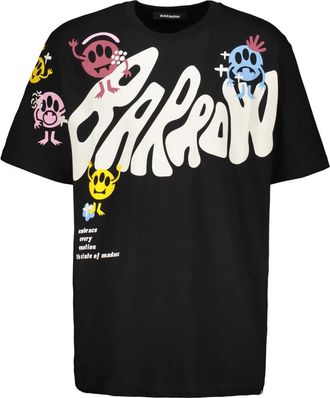 Barrow Barrow, Homme, Tops, Noir, Taille: XS T-Chemises