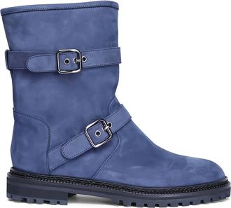 Manolo Blahnik bottines Sulaltrosa 30 - Bleu