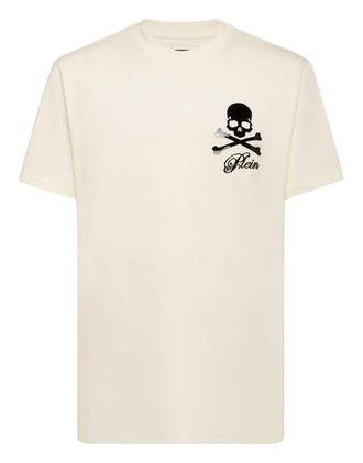 Philipp Plein T-Shirt Rundhalsausschnitt Ls Skull