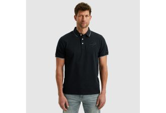 PME Legend Poloshirt Short sleeve polo stretch pique package mit Schriftzug