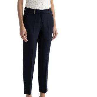 PESERICO Technische Stoffhose - - Trousers - Damen - Blau - 3XL