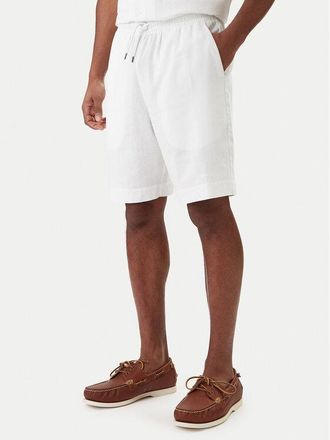 Emporio Armani Stoffshorts EM000681 AF20590 U0002 Wei&szlig; Regular Fit