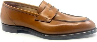 Crockett & Jones Homme, Chaussures, Brun, Taille: 43 EU Penrose Moccasin