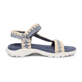 Mou Sport-Sandale mit R&uuml;ckenriemen - - Shoes - Damen - Blau - 39 EU