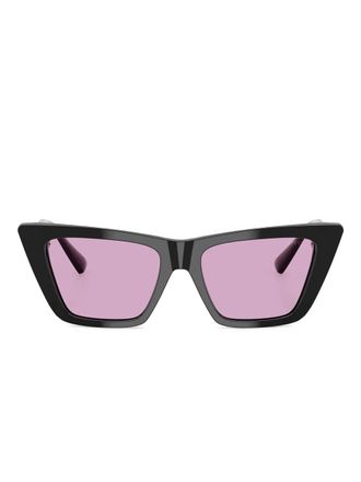 Jimmy Choo Eyewear JC5028 Cat-Eye-Sonnenbrille - Schwarz