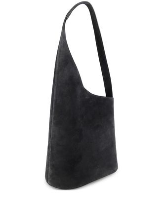 Aesther Ekme sac cabas Lune en daim - Noir