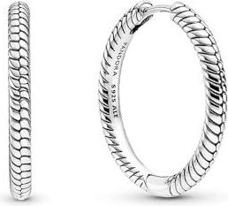 Pandora Boucles doreilles « créoles » pour femmes en argent 299532C00, argent sterling