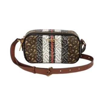 Burberry Sac bandouli&egrave;re en toile Pre-owned - Femme - Pre-owned - Multicolore - Taille: ONE Size