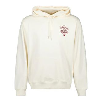 Dr&ocirc;le de Monsieur Vine Slogan Hoodie - - Sweatshirts & Hoodies - Herren - Wei&szlig; - XS
