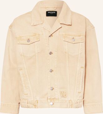 Worst Behavior Wrstbhvr Jeansjacke Frank v2 braun