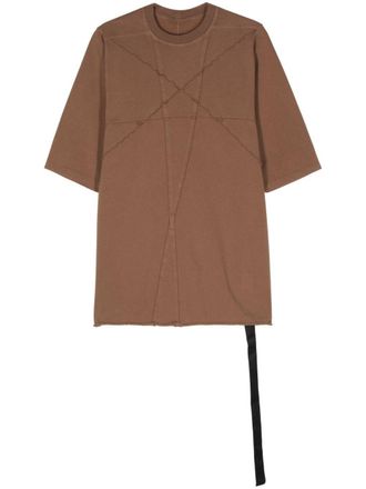 Rick Owens Jumbo SS T T-Shirt - Braun