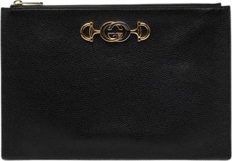 Gucci Pre-owned Sac bandouli&egrave;re vintage en cuir - Femme - Pre-owned - Noir - Taille: ONE Size