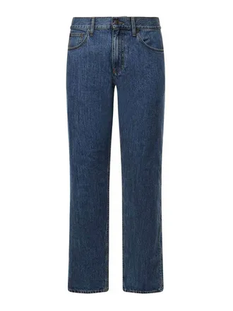 Burberry Jean Droit - Fonc&eacute; D&eacute;lav&eacute;