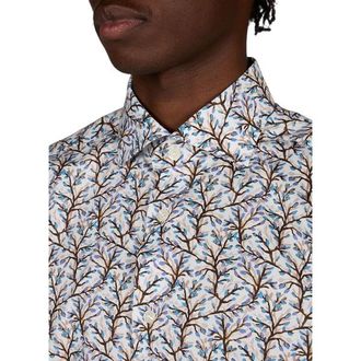 Eton Chemise &agrave; imprim&eacute; floral