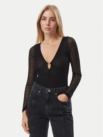 Karl Lagerfeld Body B4W47014 Schwarz Slim Fit