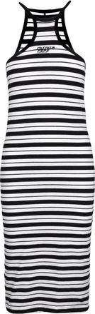 Patrizia Pepe Femme, Robes, Multicolore, Taille: 40 FR Abito in cotone a canotta