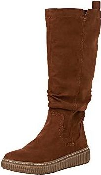 Jana Femme 8-8-25660-29 Botte haute jusqu au genou, Cognac, 39 EU