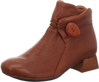 Think Femme Delicia_3-000467, tann&eacute; sans Chrome, Doublure Cuir Bottine, Marron 3010, 41.5 EU