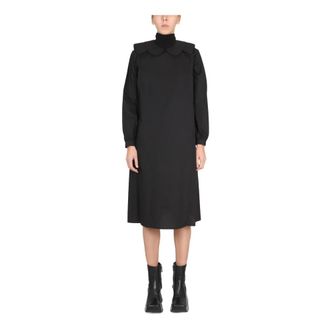 Raf Simons Relaxed Fit Hemdblusenkleid - - Dresses - Damen - Schwarzk - 2XS