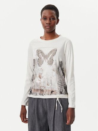 Olsen Bluse 11105023 Beige Regular Fit