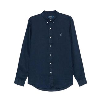 Polo Ralph Lauren Chemise en lin - Homme - Chemises - Bleu - Taille: S