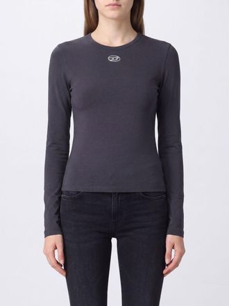 Diesel T-shirt T-Uncutieslong-Od &agrave; manches longues et coupe slim en coton