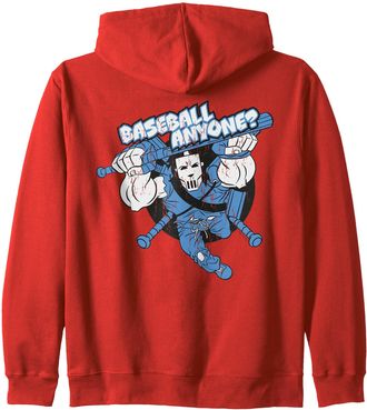 Teenage Mutant Ninja Turtles TMNT Turtle Power Casey Jones, Baseball-Ninja-Pose, TV-Klassiker Kapuzenjacke