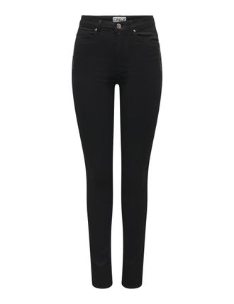 Only Damen Onlroyal Hw Sk Zip Poc Dnm Pim, Washed Black, L / 30L