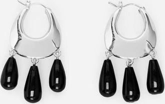 Arket Versilberte Hoops -Silberfarben