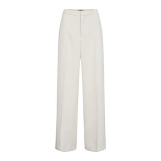 Mos Mosh MOS Mosh, Femme, Pantalons, Beige, Taille: 38 FR Pantalon classique taille haute en Ecru