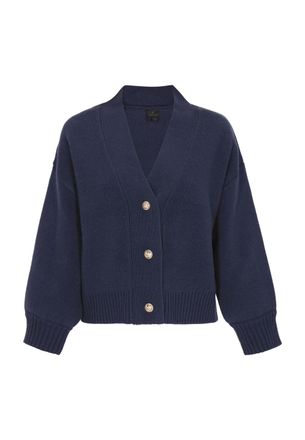 Dreimaster Dreimaster Strickjacke Frauen Marine