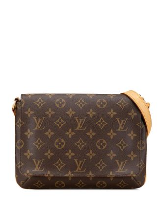 Louis Vuitton sac porté épaule Musette Tango à motif monogrammé (2002 - Marron