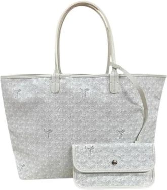 Goyard unisex, Pre-owned, Blanc, Taille: ONE Size Sac fourre-tout Vintage Pre-owned