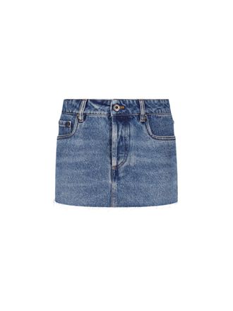 Miu Miu Denim Mini Skirt