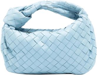 Bottega Veneta Hobo Bags - Mini Nappa Intrecciato Jodie - Gr. unisize - in Blau - f&uuml;r Damen