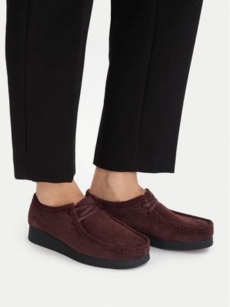Clarks Halbschuhe WallabeeEVOSh 26184611 Dunkelrot