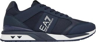 Emporio Armani Emporio Armani Ea7, Homme, Chaussures, Bleu, Taille: 42 2/3 EU Baskets