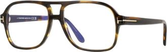 Tom Ford unisex, Accessoires, Multicolore, Taille: 58 MM Monture de Lunettes Élégante