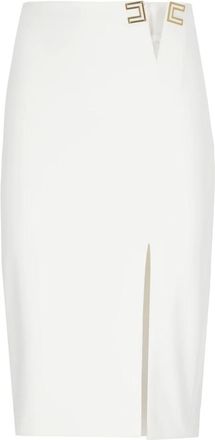 Elisabetta Franchi Femme, Jupes, Beige, Taille: 46 FR Elisabetta Franchi Skirts Ivory